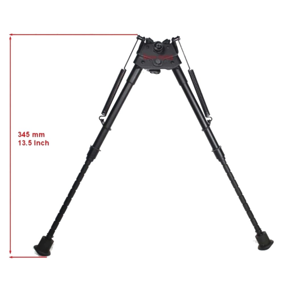 Swivel Bipod for Rifles 9-13.5 inch 11 Levels with Sling Stud or with ...
