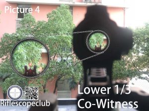 Absolute Co-Witness or Lower 1/3 Co-Witness？