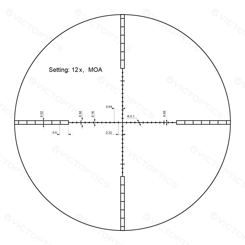 C4 3-12x40 RIFLE SCOPE SKU: OPSL29 - Victoptics