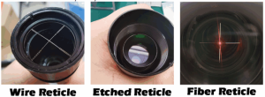 Wire reticle vs Glass Etched reticle vs Fiber reticle, what's the ...