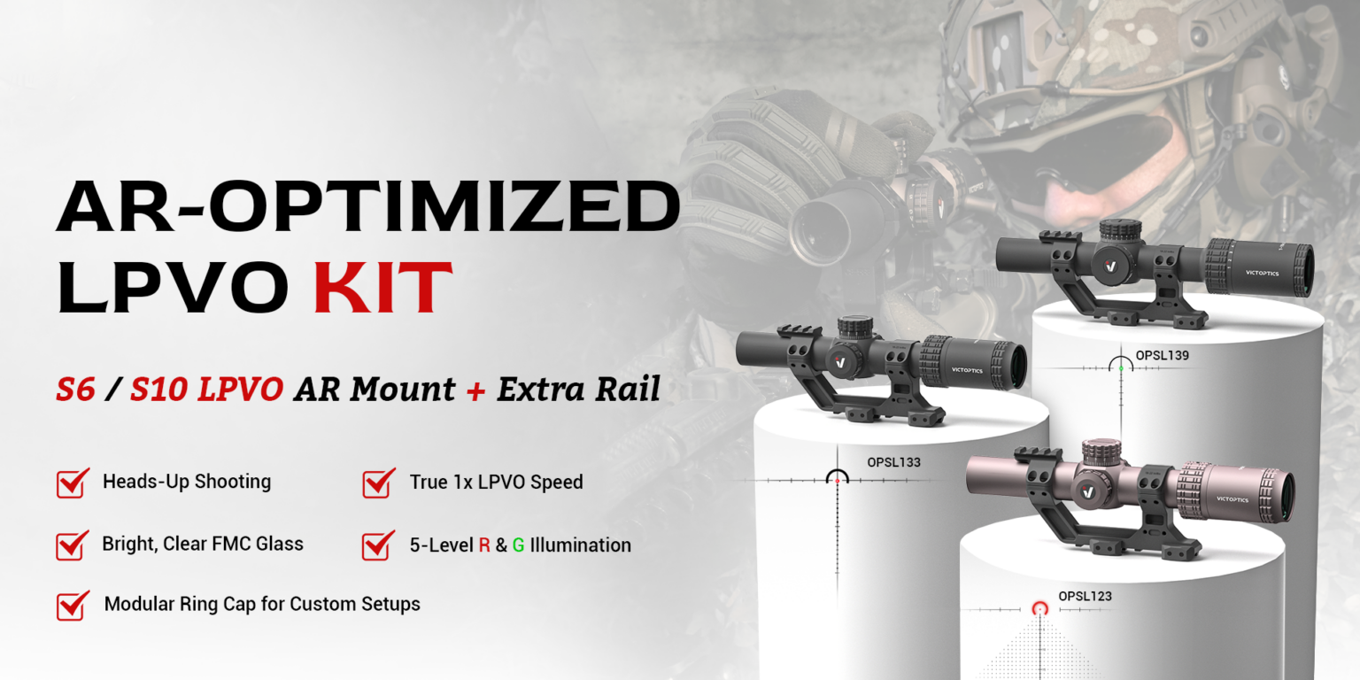 New Release! Fiber Optic Reticle LPVO Scope! - Victoptics