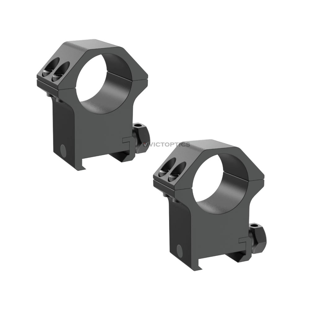 Weaver 25.4mm 1in High Scope Rings SKU: VIMW-03 - Victoptics