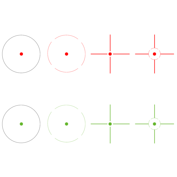 Z4 1X23X34 Red Dot Sight (SKU: RDSL26) - Victoptics