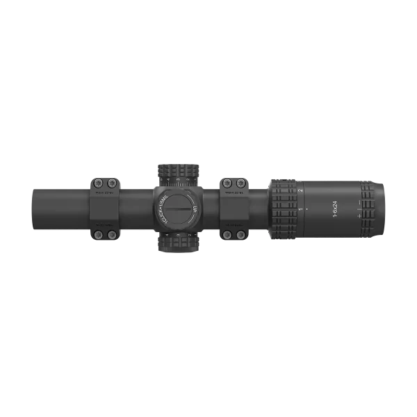 S6 LPVO Rifle Scope w/ 1-Piece High Picatinny AR Mount Kit