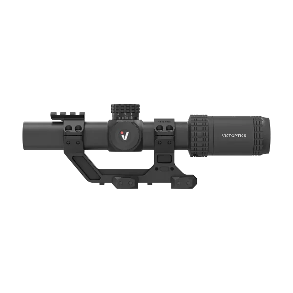 S6 LPVO Rifle Scope w/ 1-Piece High Picatinny AR Mount Kit