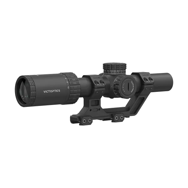 S10 LPVO Rifle Scope w/ 1-Piece High Picatinny AR Mount Kit