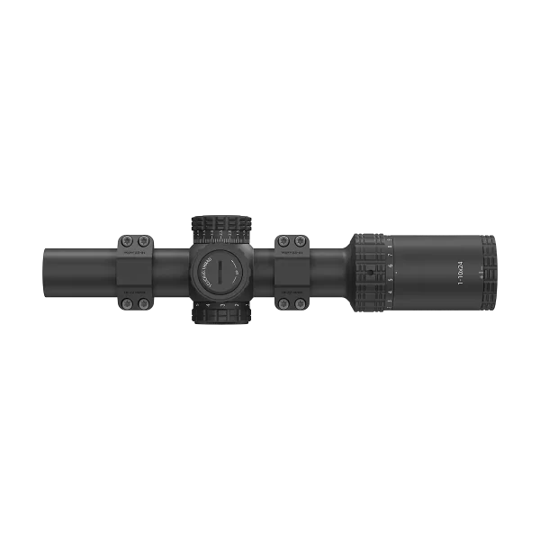 S10 LPVO Rifle Scope w/ 1-Piece High Picatinny AR Mount Kit